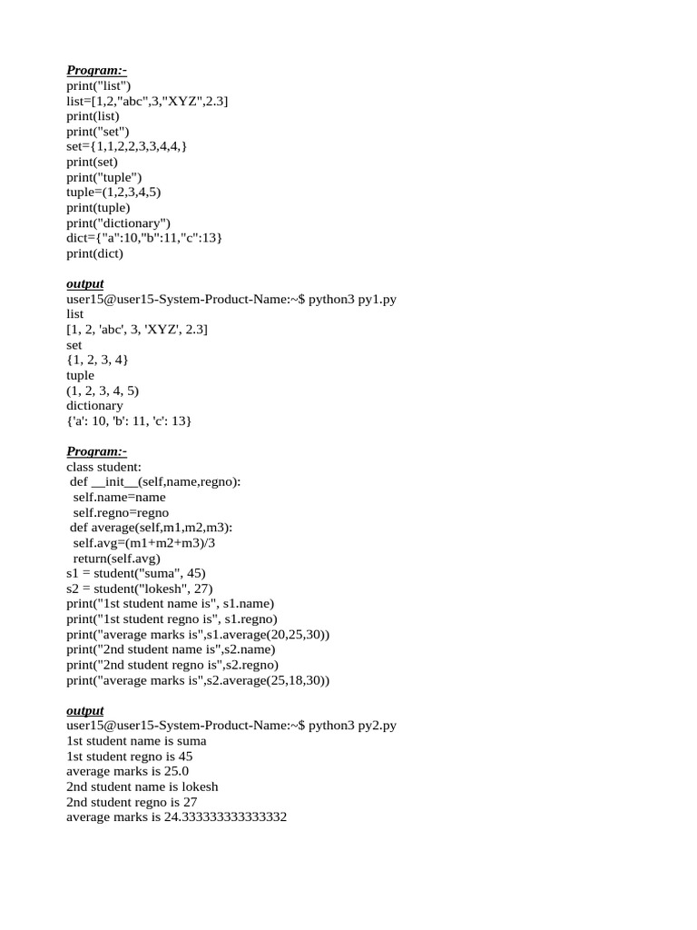 Py1 2 | PDF
