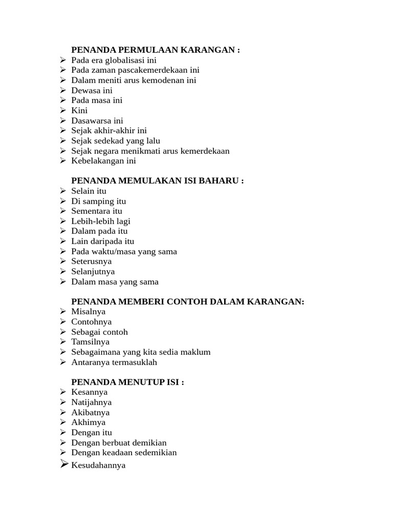 Panduan Penanda Karangan Efektif | PDF