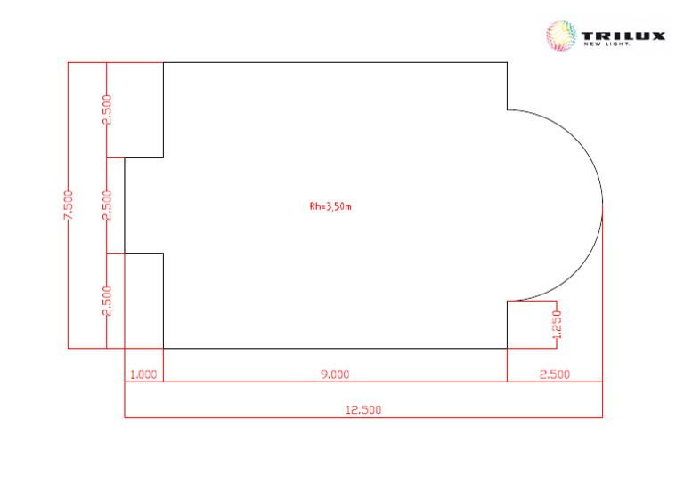 Basic Floorplan Polygonal | PDF