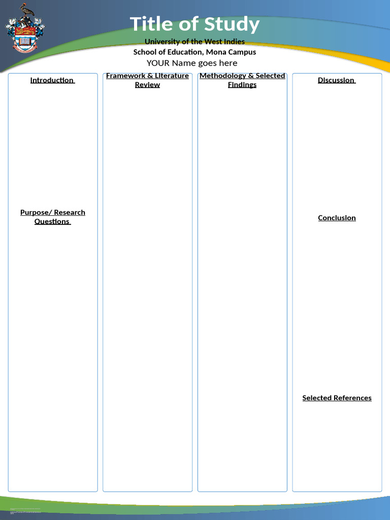 Blank PosterPresentation | PDF