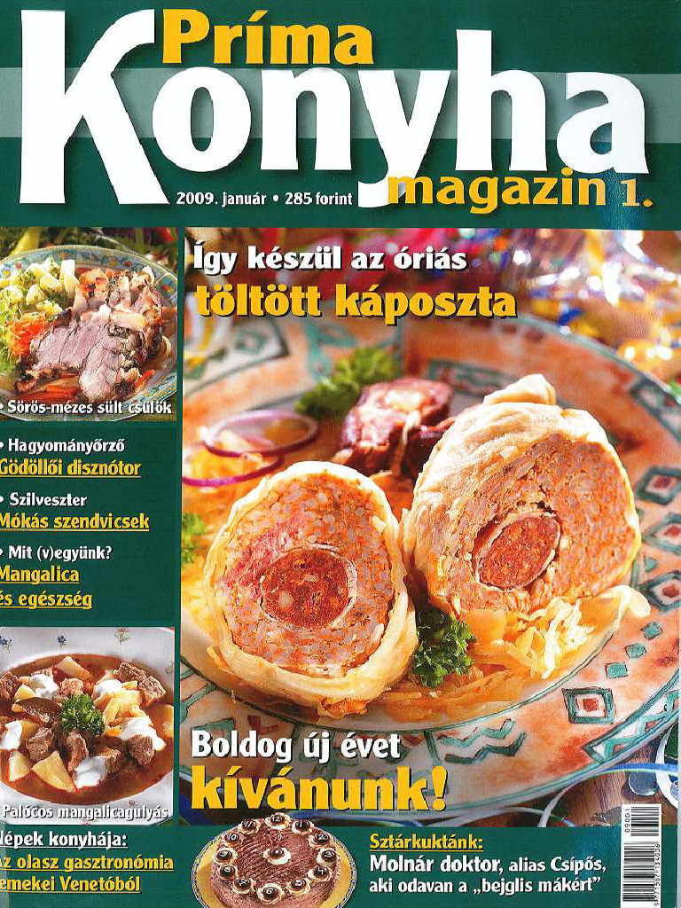 Príma Konyha Magazin 2009 01 | PDF
