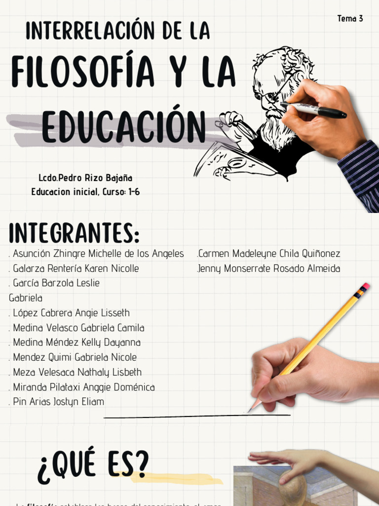 Presentación Resumen de Biografía de Persona Importante Hecho A Mano ...