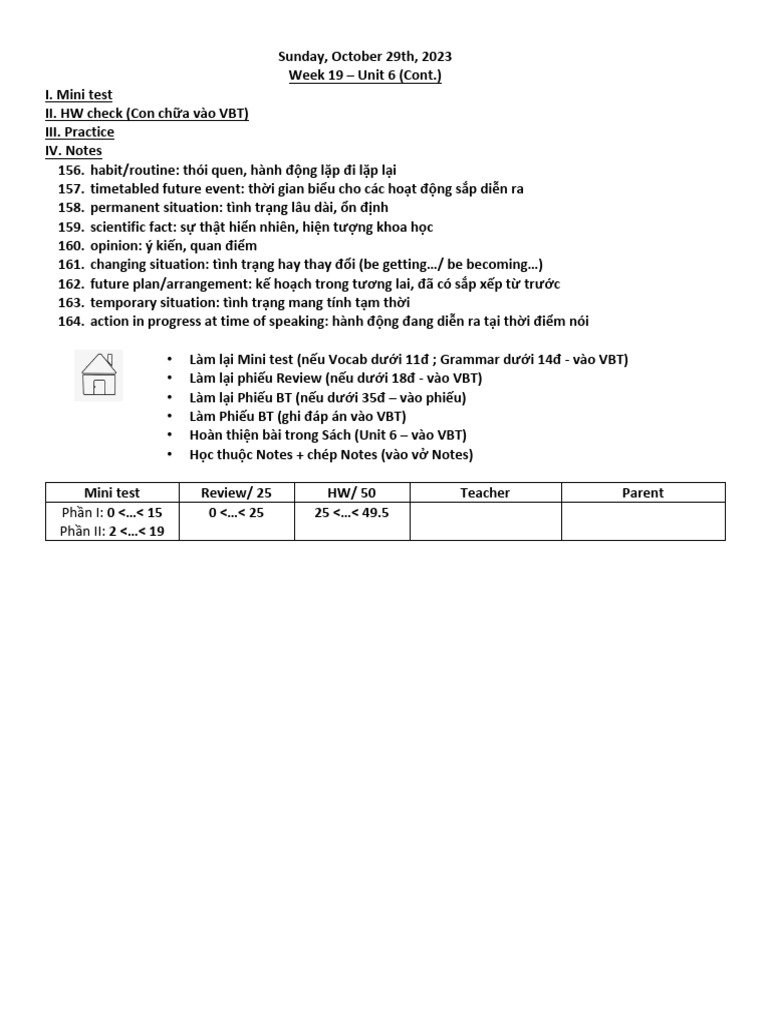 WEEK 19 - V Ghi - 4I1 | PDF
