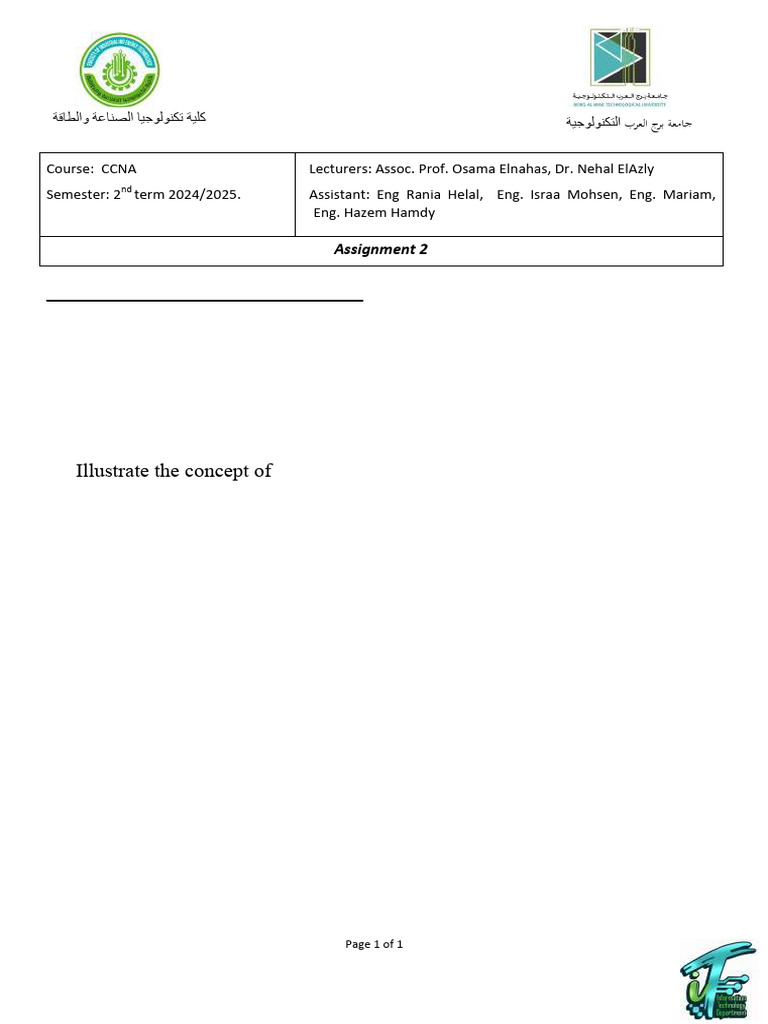 Assignment 2 ccna - Copy | PDF