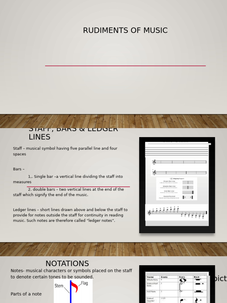 Music Fundamentals: Staff, Clefs, and Notation | PDF | Harmony | Tempo
