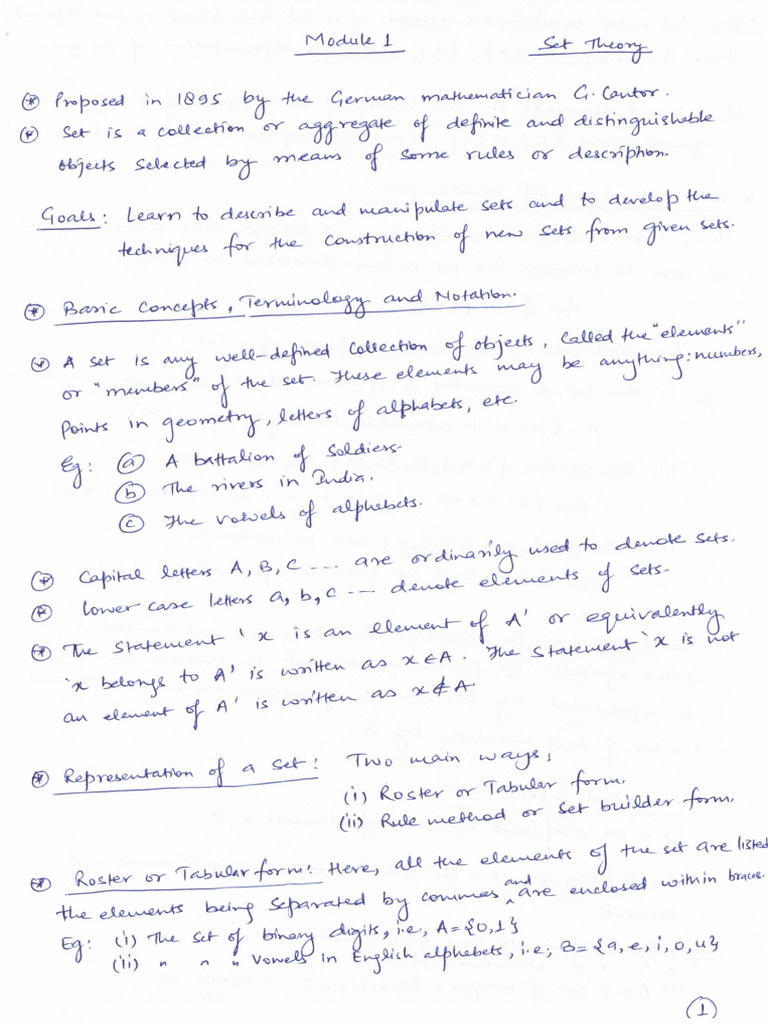 DS Module 1 (Full) | PDF