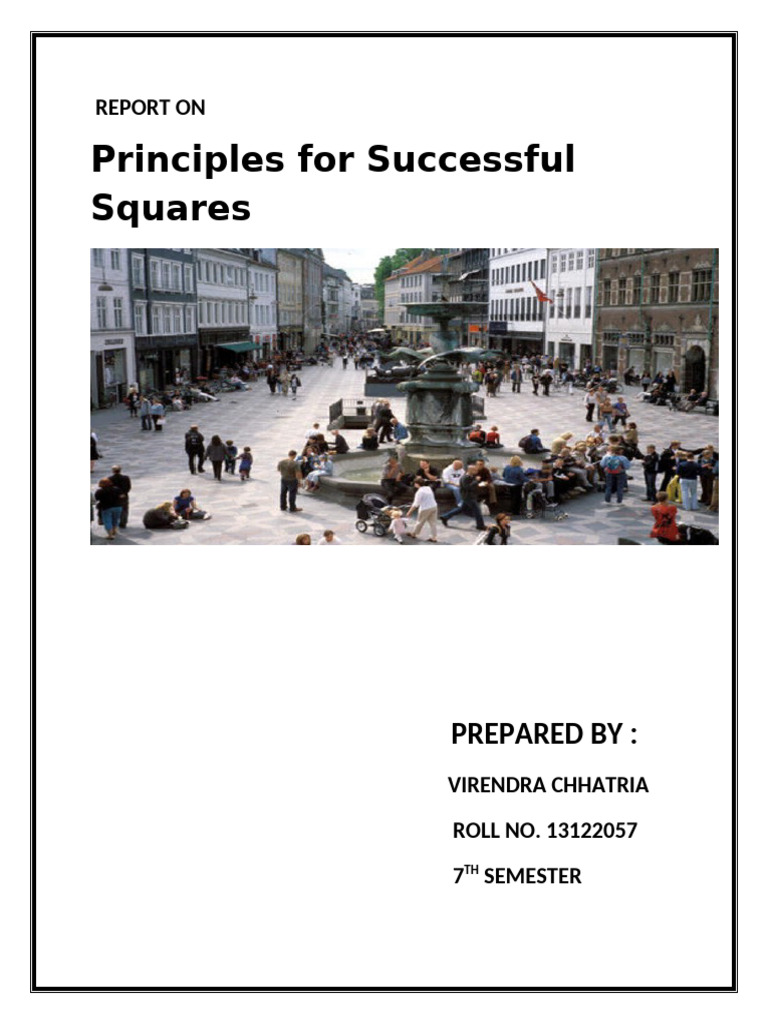 10 Principles For Successful Squares - Virendra Chhatria | PDF | Traffic