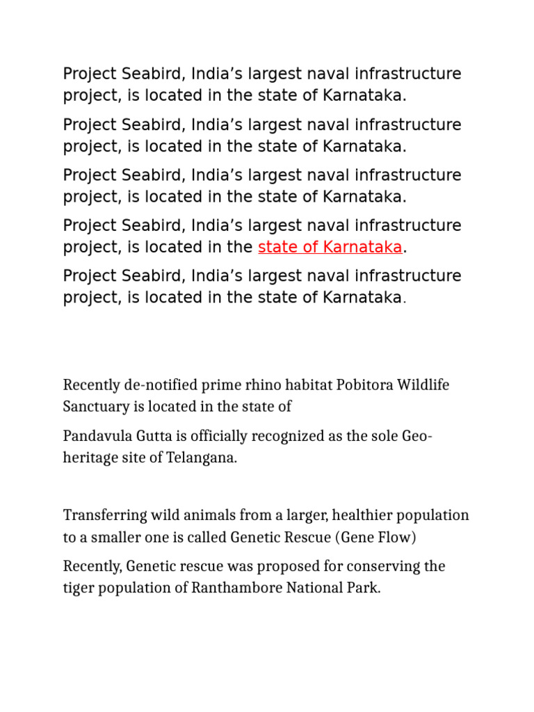 Project Seabird | PDF