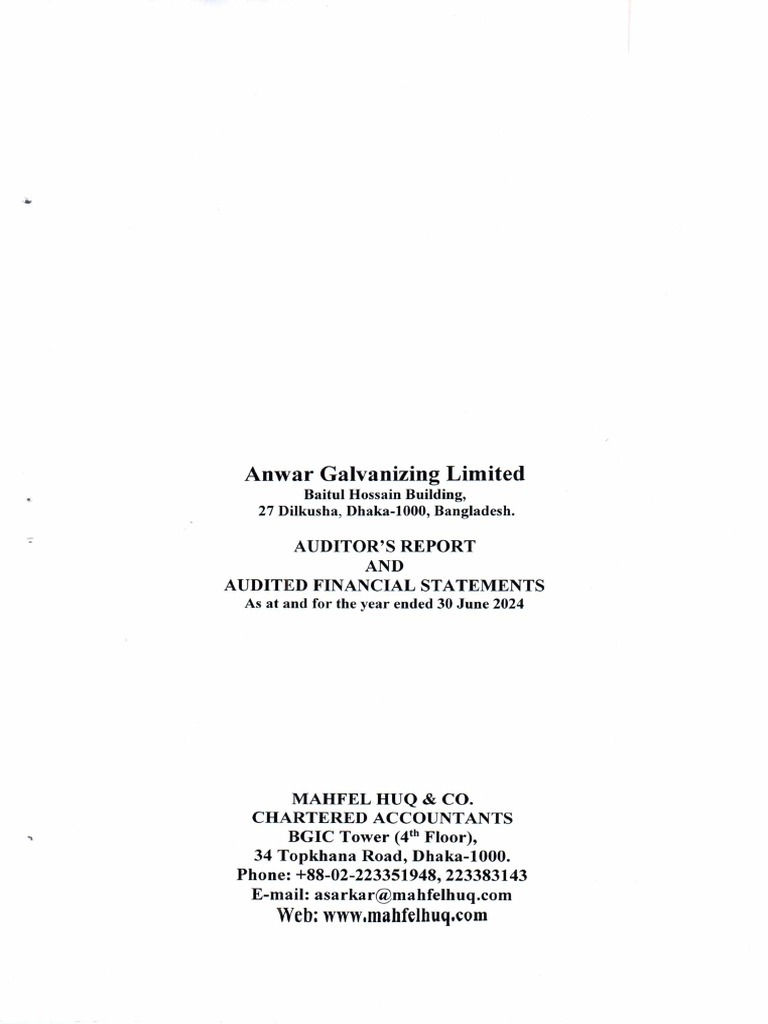 AGL-Financial Statemants - 30june-2024 | PDF