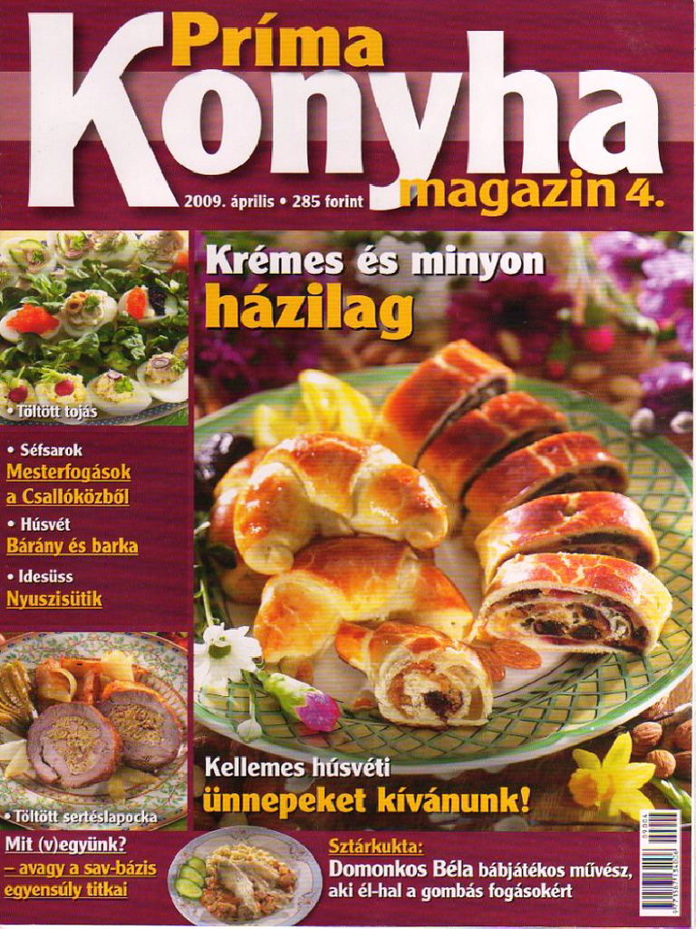 Príma Konyha Magazin 2009 04 | PDF