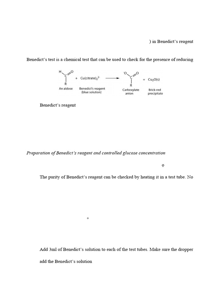 Reducing Sugars | PDF