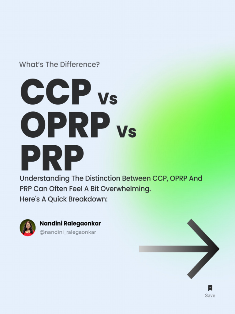 CCP Vs OPRP Vs PRP 1734097584 | PDF