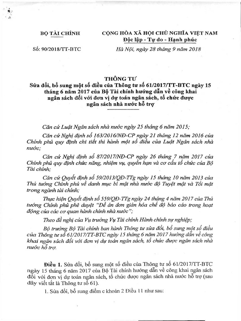 VanBanGoc 90 2018 TT-BTC | PDF