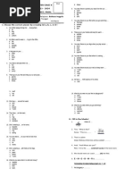 Soal Bahasa Inggris Kelas 5 Clothes k13 | PDF | Traditions | Dress Codes