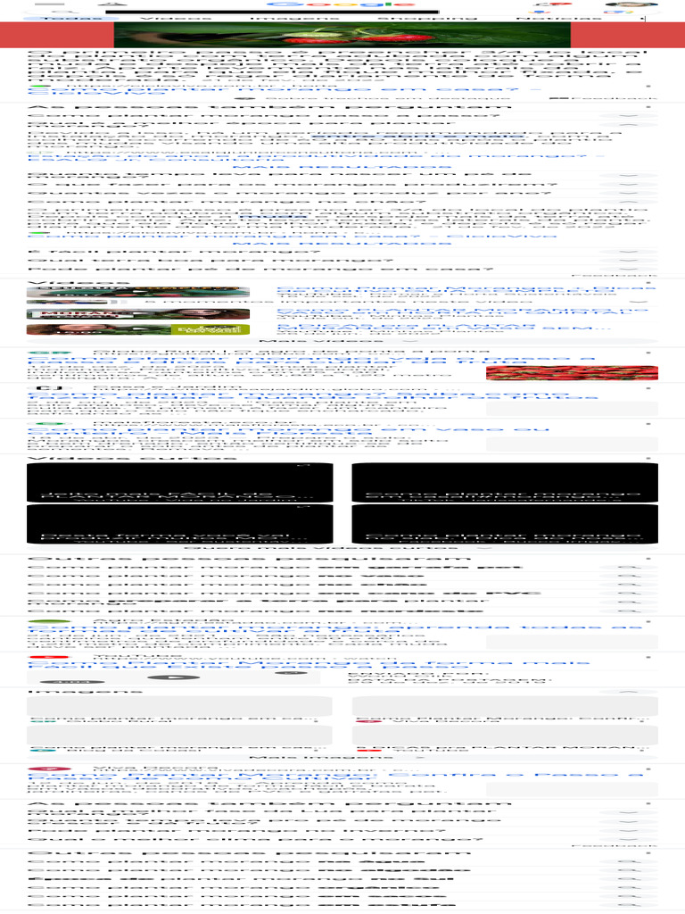 Como Plantar Morango - Pesquisa Google | PDF