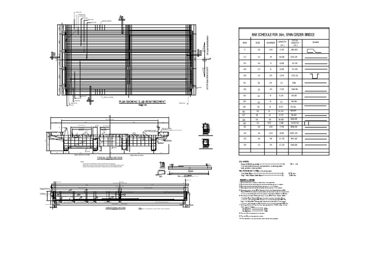 16m.superstructure Legeda-Model | PDF | Structural Engineering | Civil Engineering