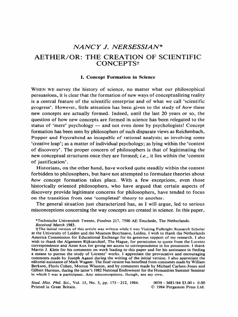 Aether or The Creation of Scientific Con | PDF | Luminiferous Aether ...