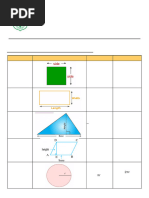 CBSE Class 8 Mathematics Worksheet - Mensuration | PDF | Area | Volume