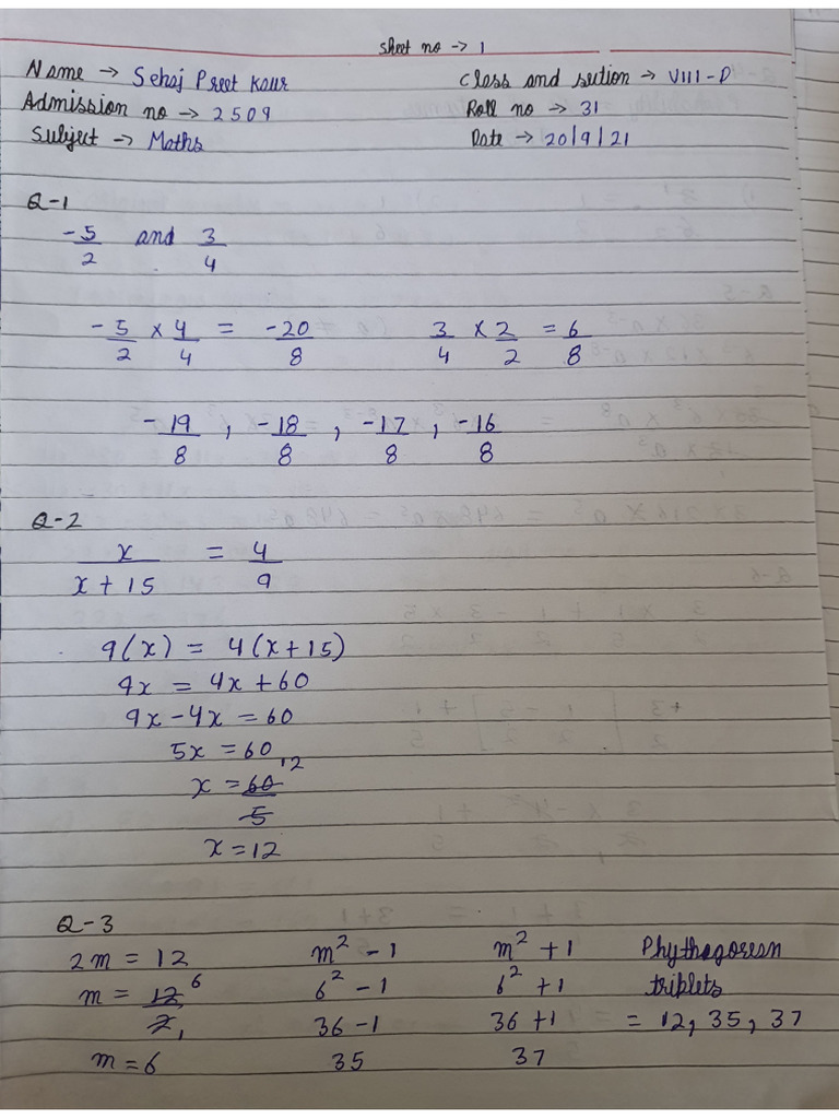 Maths T 1 Pdf
