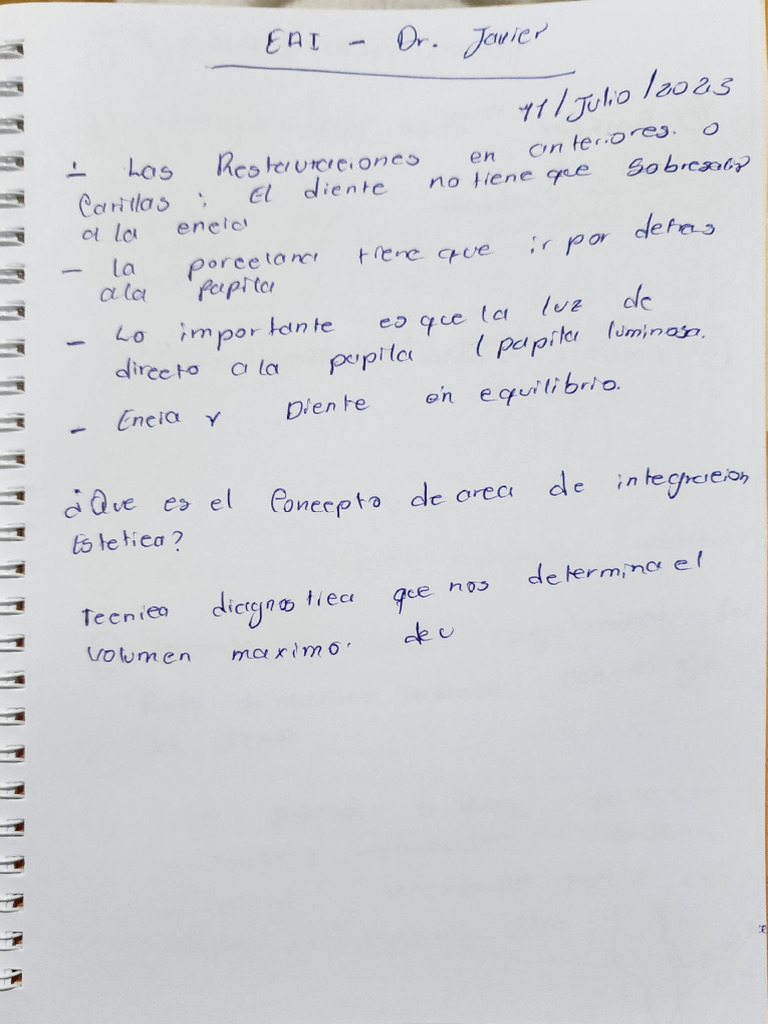 Técnica Restaurativa Eai en Sector Anterior | PDF