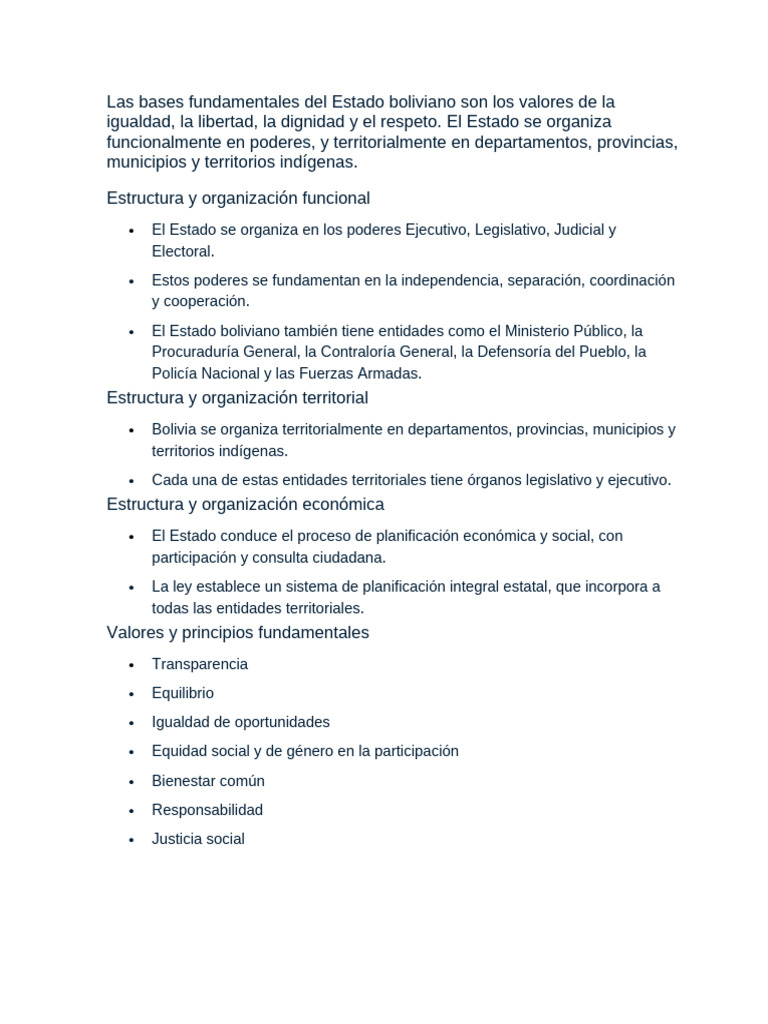 Bases Legales Tema 1 | PDF