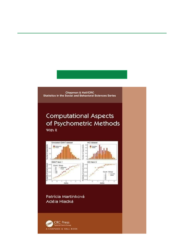 Psychometric Methods with R: A Guide | PDF | Statistical Analysis ...