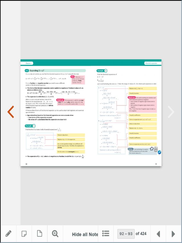 Edexcel A Level Mathematics Pure Mathematics Year 2 ActiveBook ActiveLearn | PDF