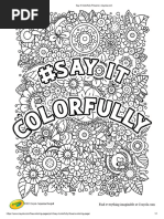 Summer Solstice Coloring Page For Adults & Kids | PDF