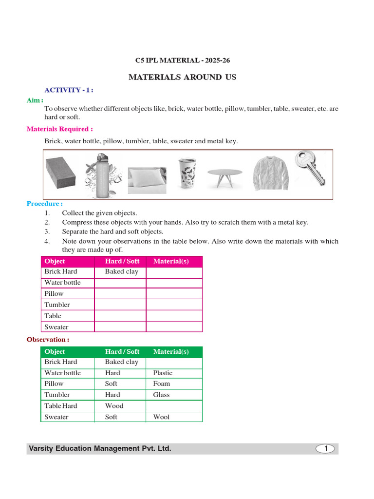 Short Procedure and Answer Key Guide | PDF | Combustion | Magnesium