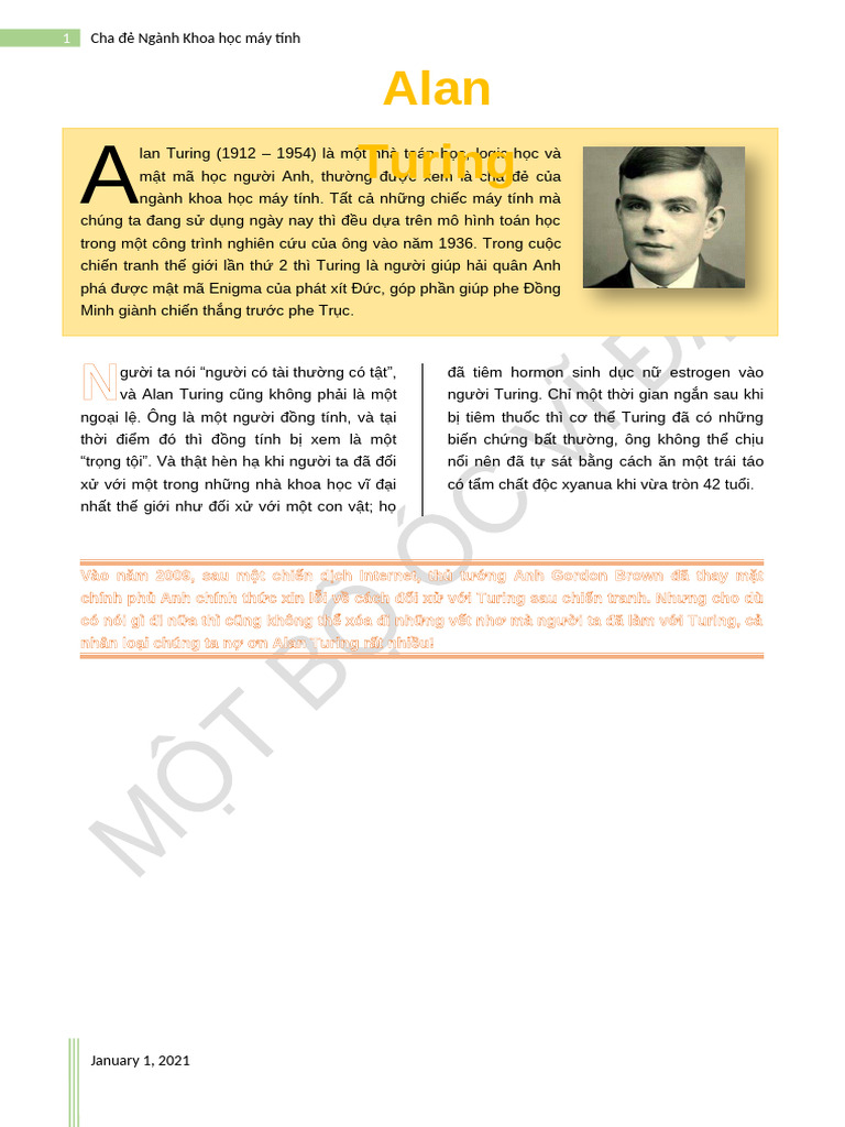 Alan Turing | PDF