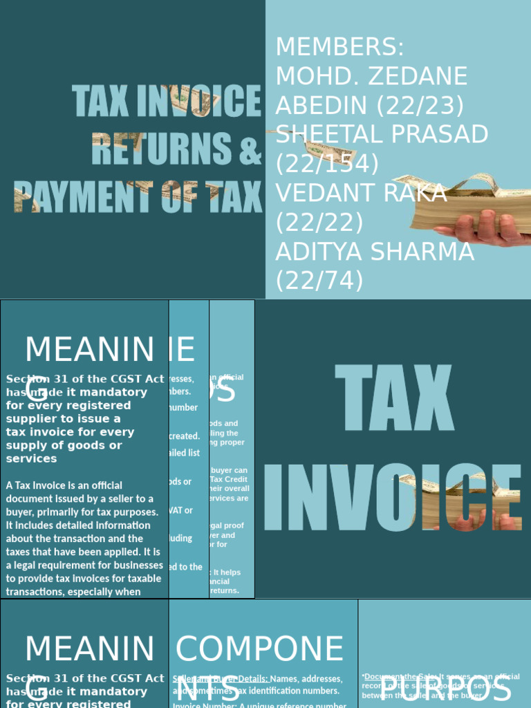 Tax Invoice, Debit & Credit Notes Guide | PDF | Invoice | Value Added Tax