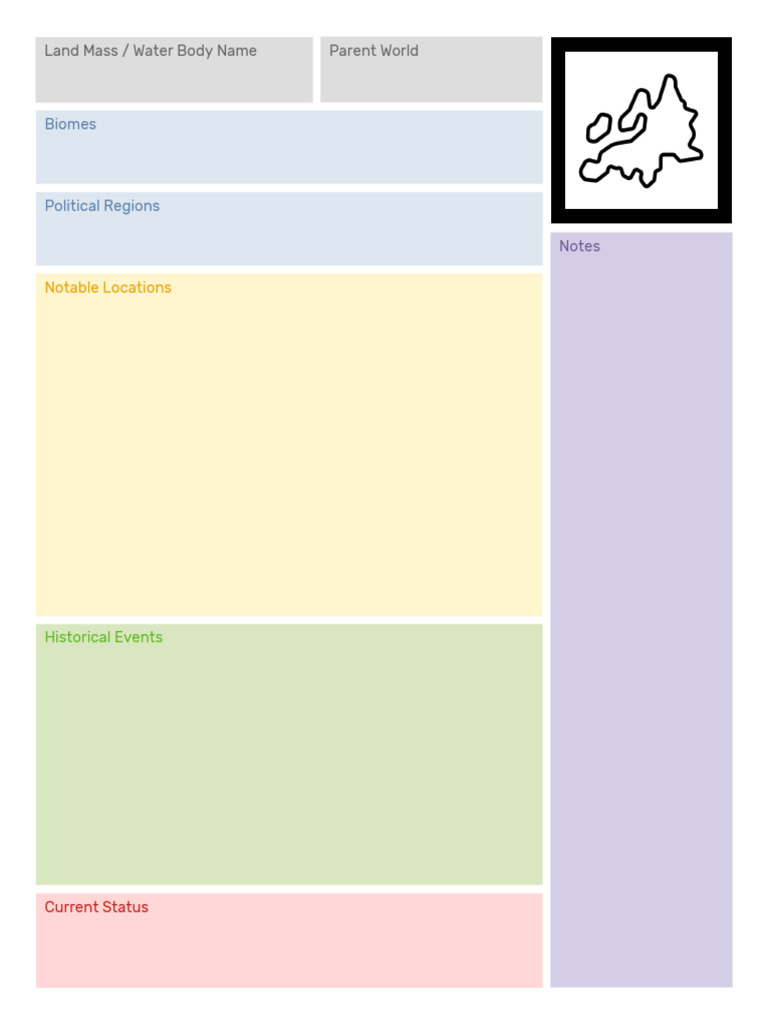 Land Mass or Water Body | PDF