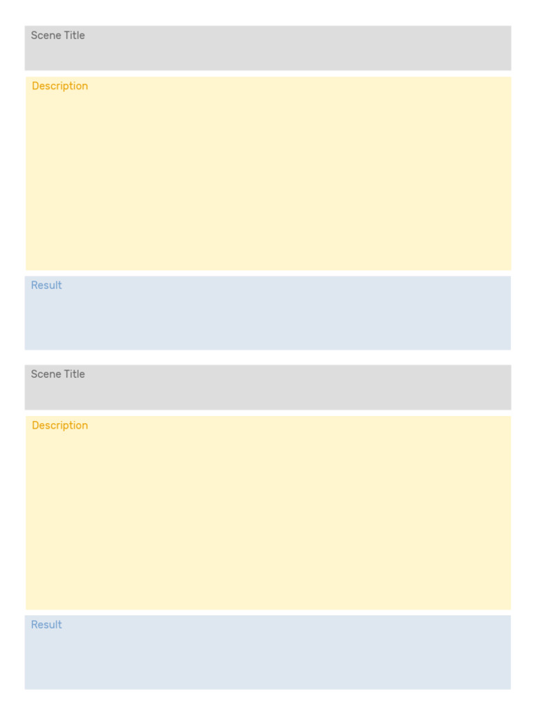 Scene Outline | PDF