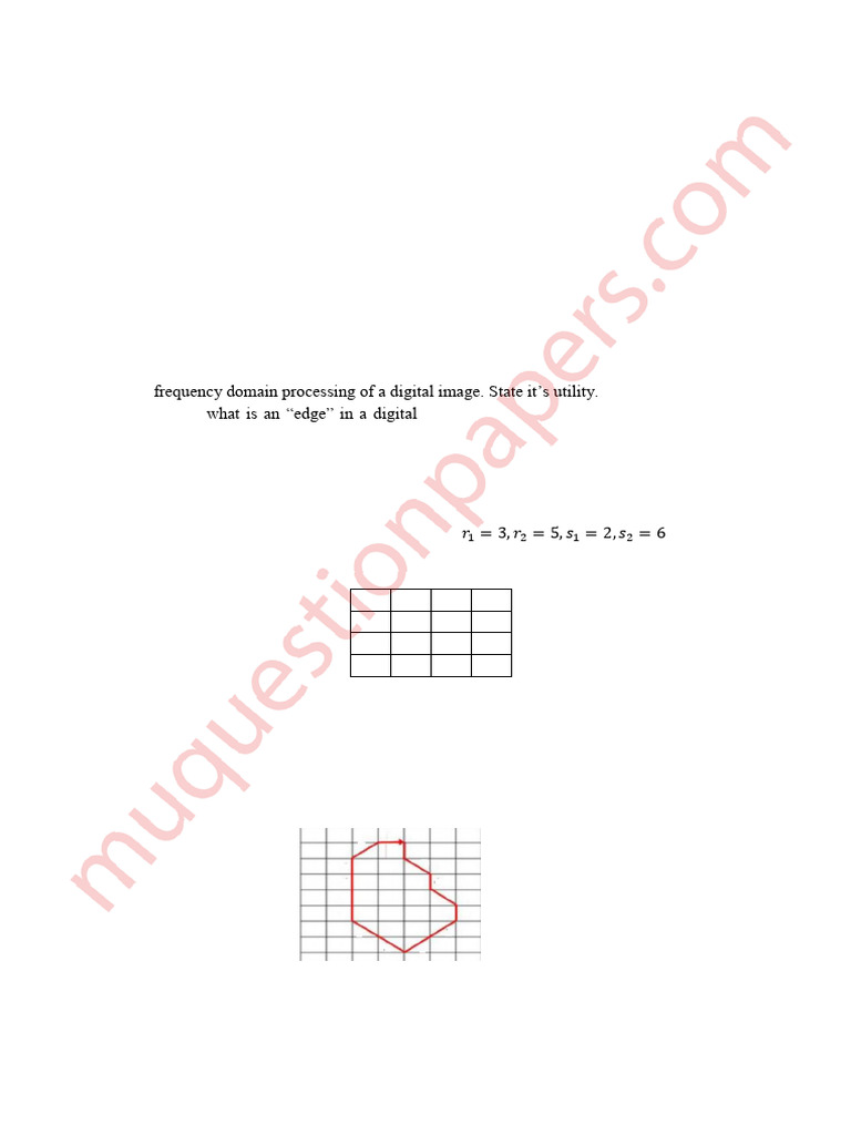 IPMV Pyq's | PDF | Image Processing | Computer Vision