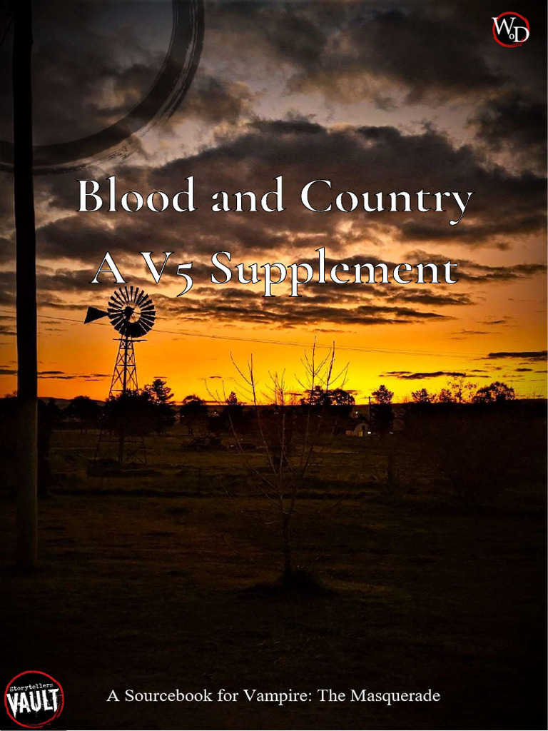 Blood and Country: A Vampire V5 Guide | PDF