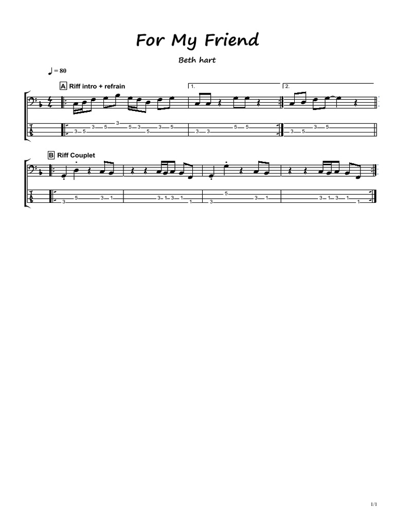 For My Friend | PDF