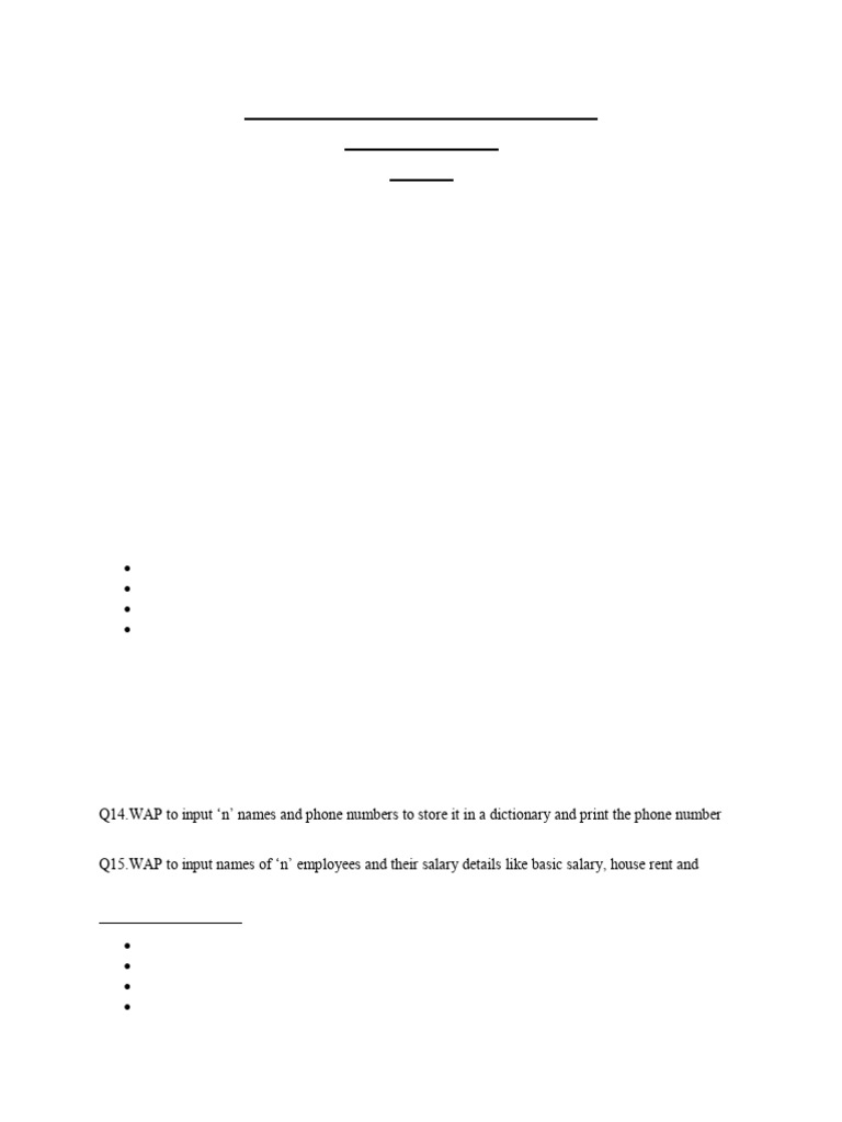 XI practical file | PDF