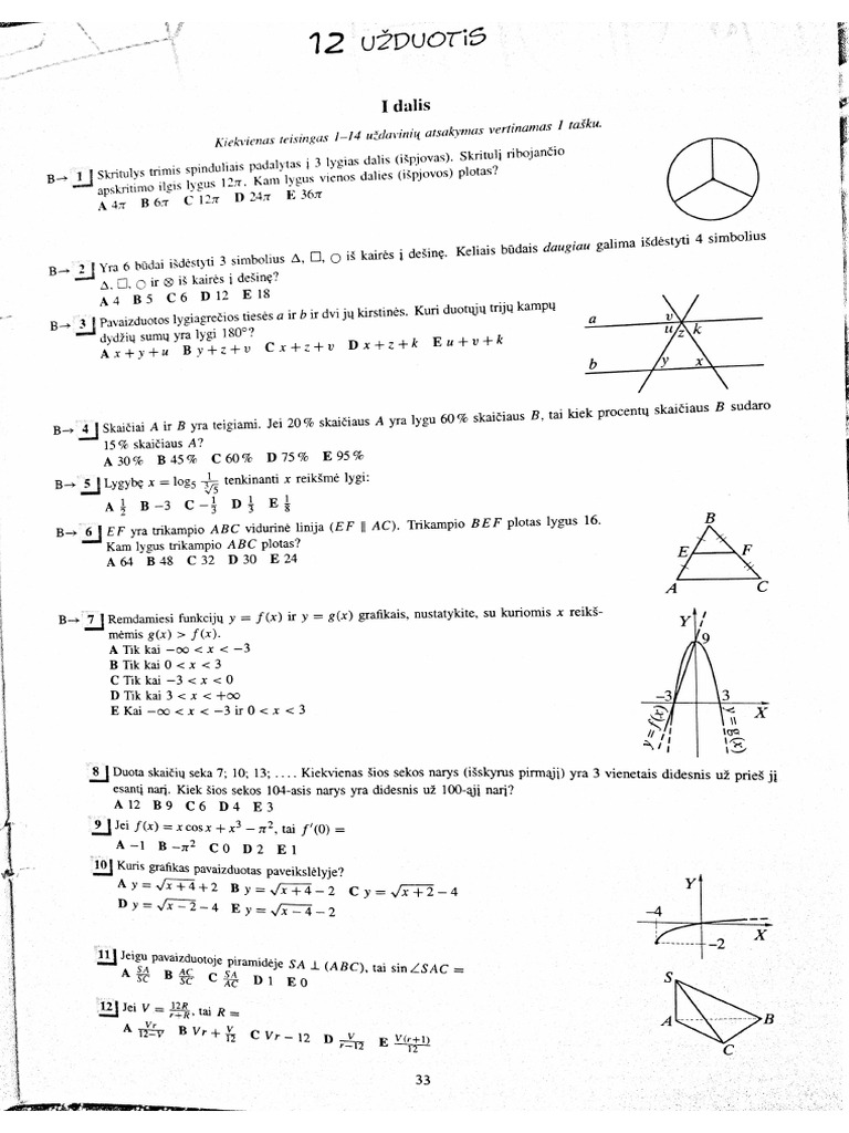 12 Uzduotis | PDF