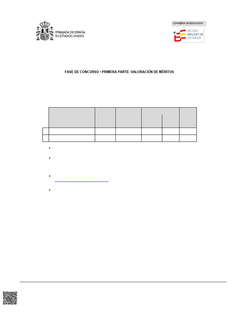 Report 20240929 Valoracion Provisional Meritos Primera Parte Fase Concurso | PDF