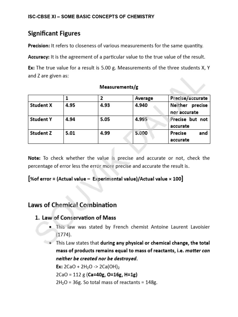 Note 2 | PDF | Accuracy And Precision | Chemical Compounds