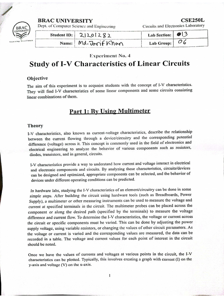 Cse250 Lab - Experiment04 | PDF