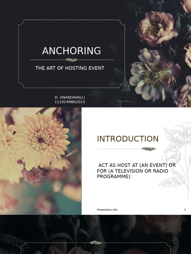 Anchoring | PDF