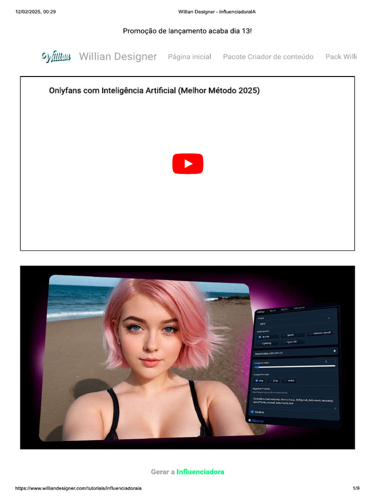 Onlyfans com Inteligência Artificial | PDF