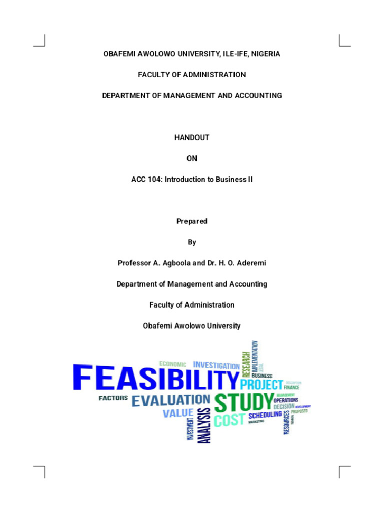 Acc 104 Handout - Phoenix | PDF