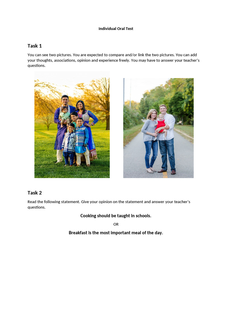 Example Test Task Sheet | PDF