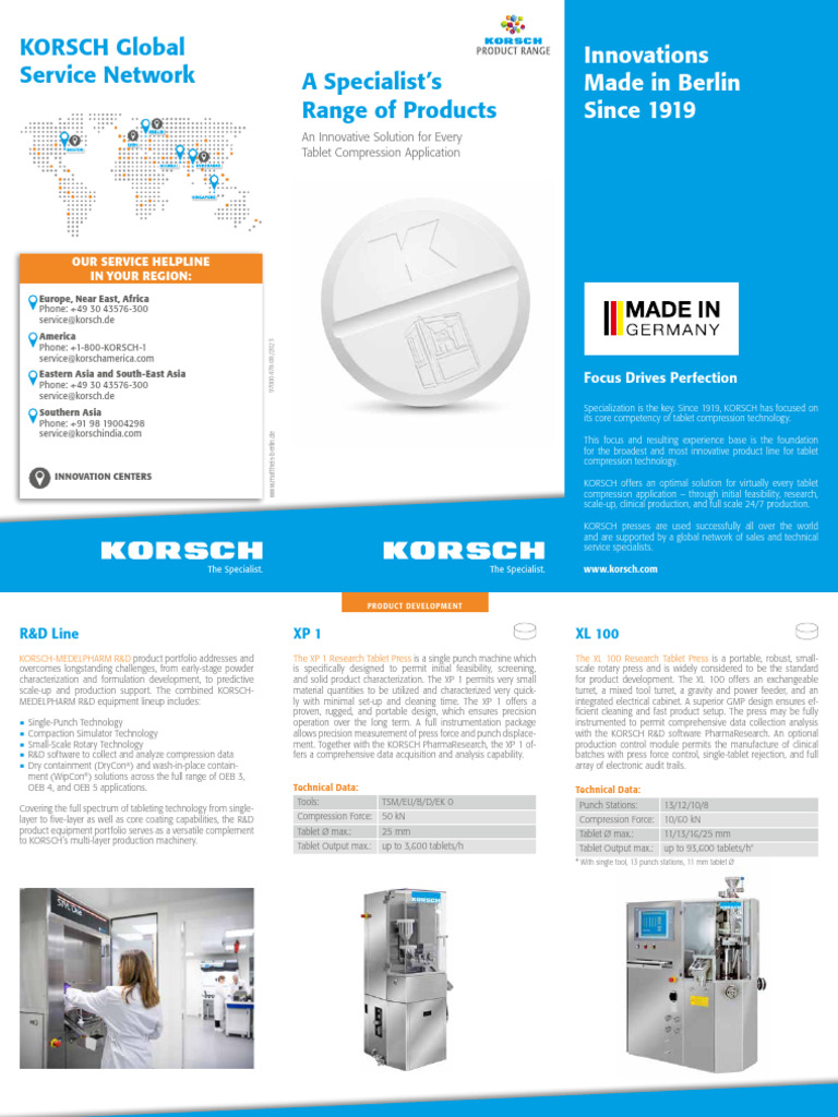 KORSCH Produktpalette 082023 ENG-06 | PDF | Tablet (Pharmacy ...