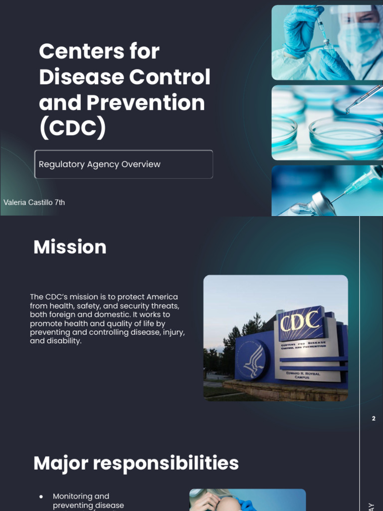 CDC Overview: Mission and Responsibilities | PDF