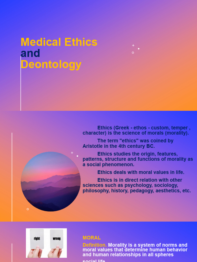 Medical Ethics Powerpoint - Lesson 1 | PDF | Bioethics | Informed Consent