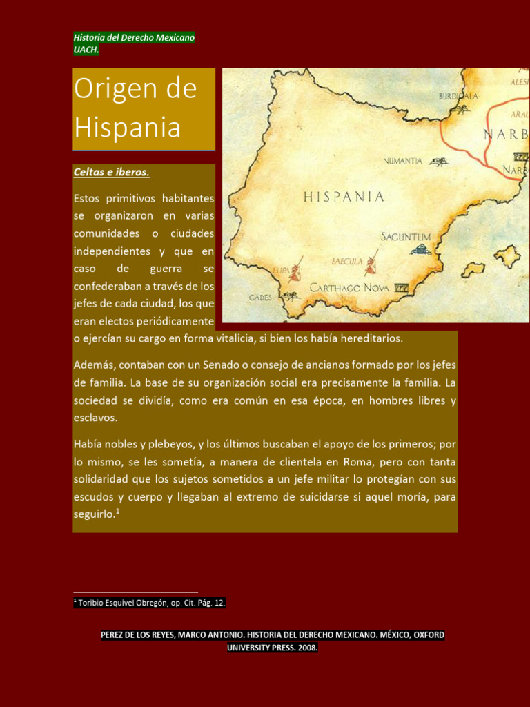 Origen de Hispania | PDF | España | Justiniano I