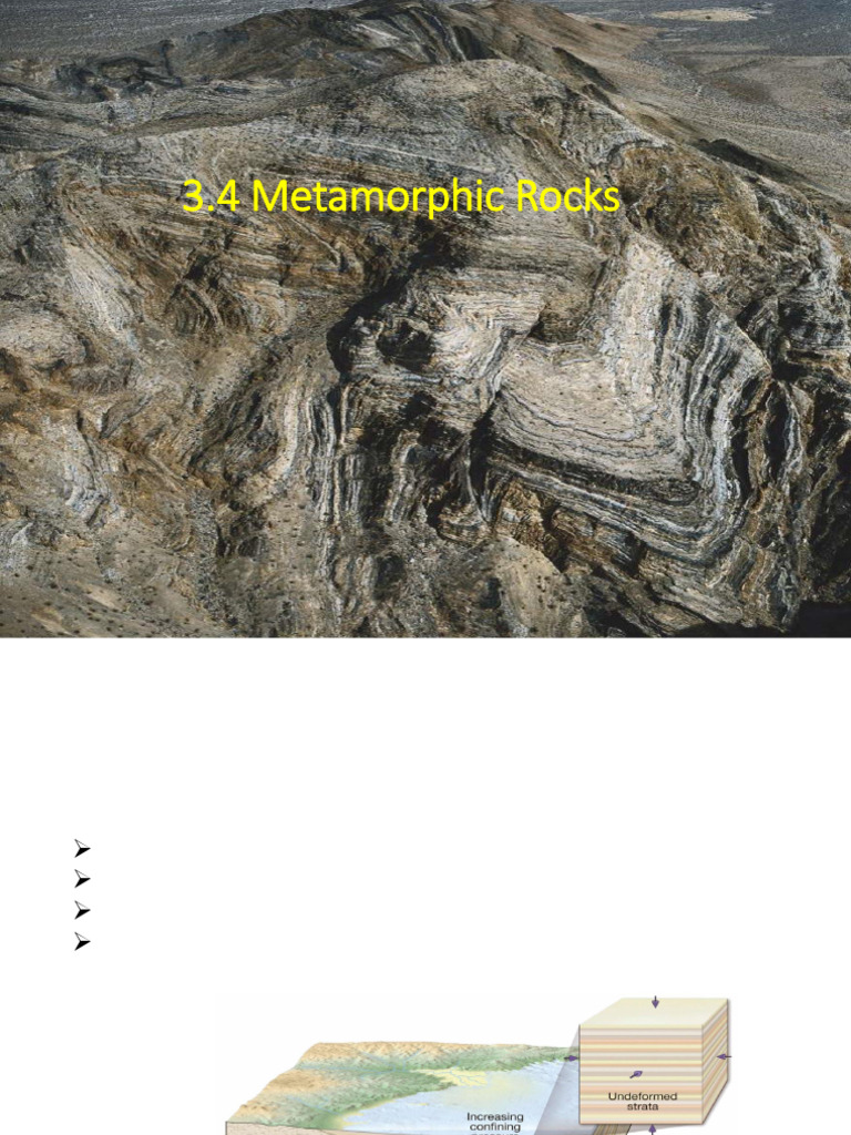Chapter3.4 Metamorphic Rocks | PDF | Rock (Geology) | Materials